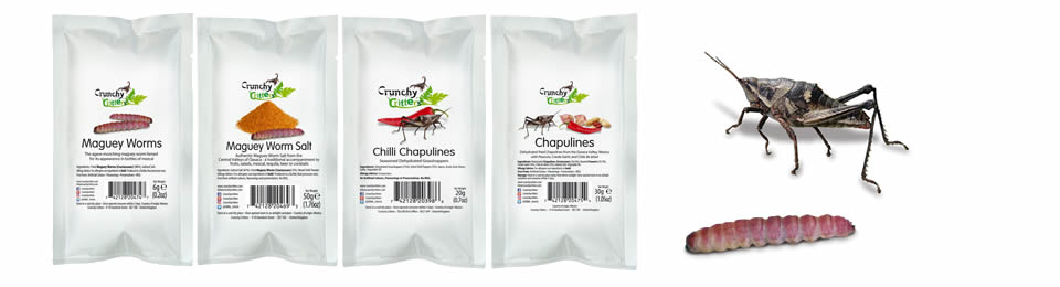 Crunchy Critters | Exclusive, ready-to-eat edible insects.