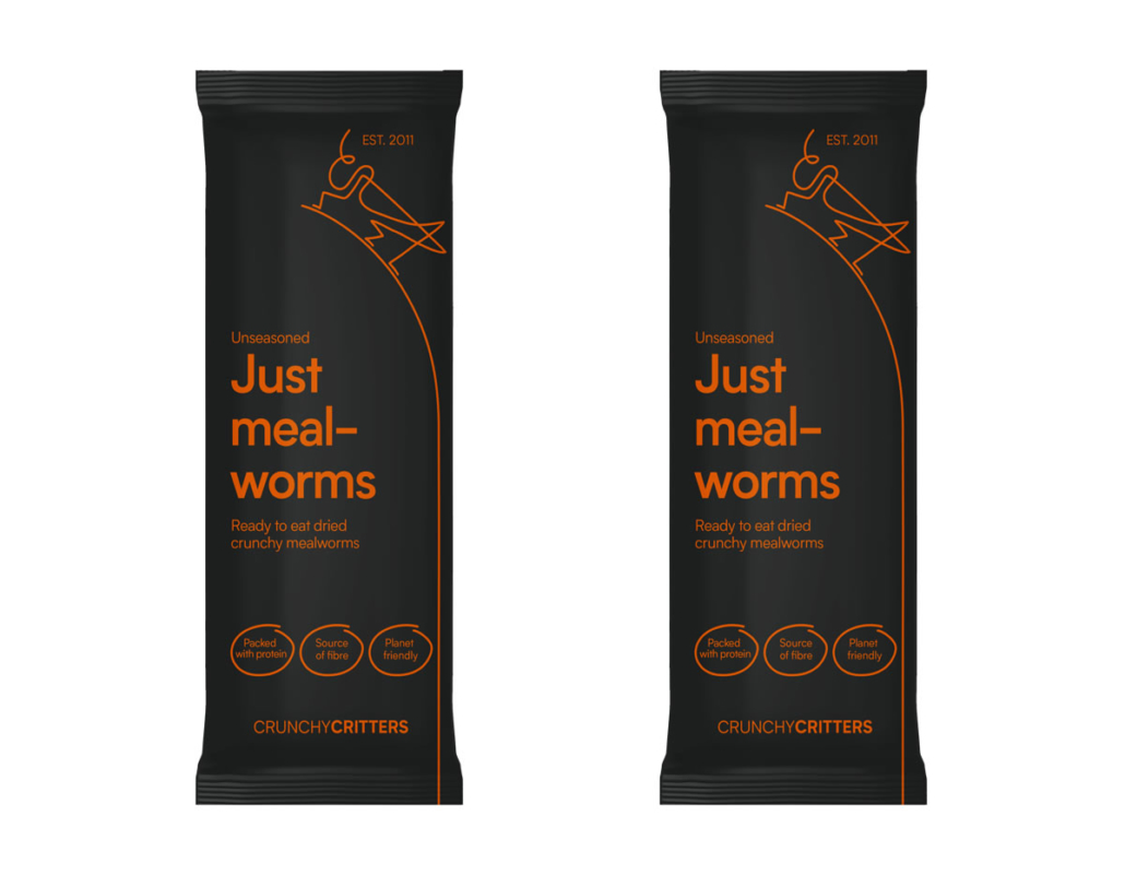 Mealworms 2 x 10g | Crunchy Critters - Buy Edible Insects